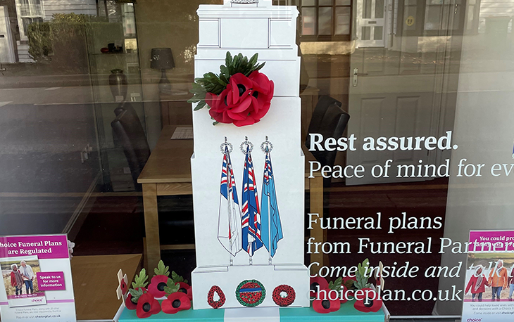 Remembrance Window - Doves Funeral Directors